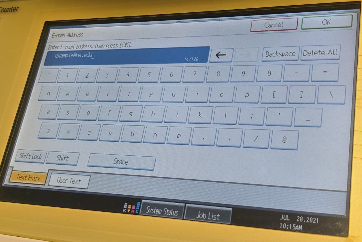 Scanner for Students – Helpdesk | North American University